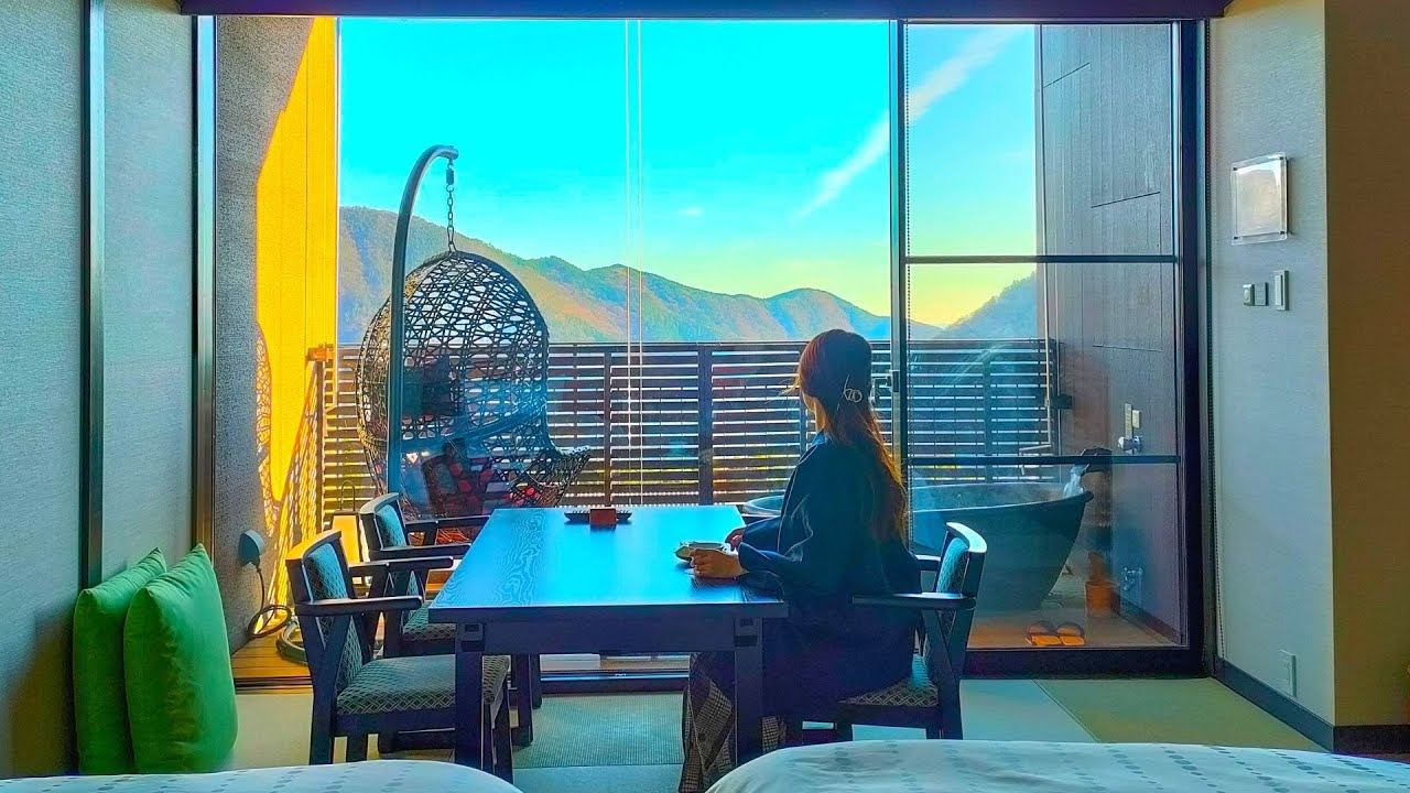 Japan’s Famous Hot Spring & Private Onsen in Ryokan in Hakone Japan😴🛌 ...